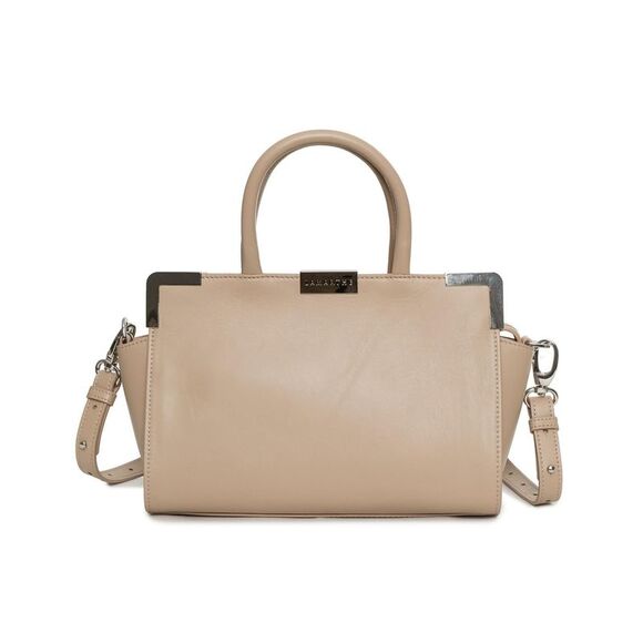 Lamarthe | Bags | Lamarthe Leather Zip Handbag With Removable Strap ...